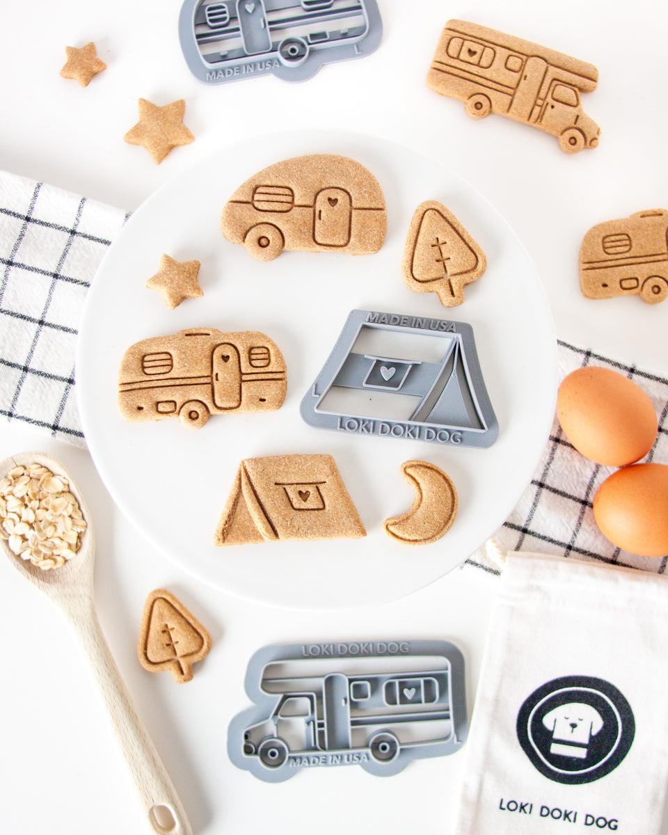 Travel Trailer Shaped Cookie Cutter – Loki Doki Dog