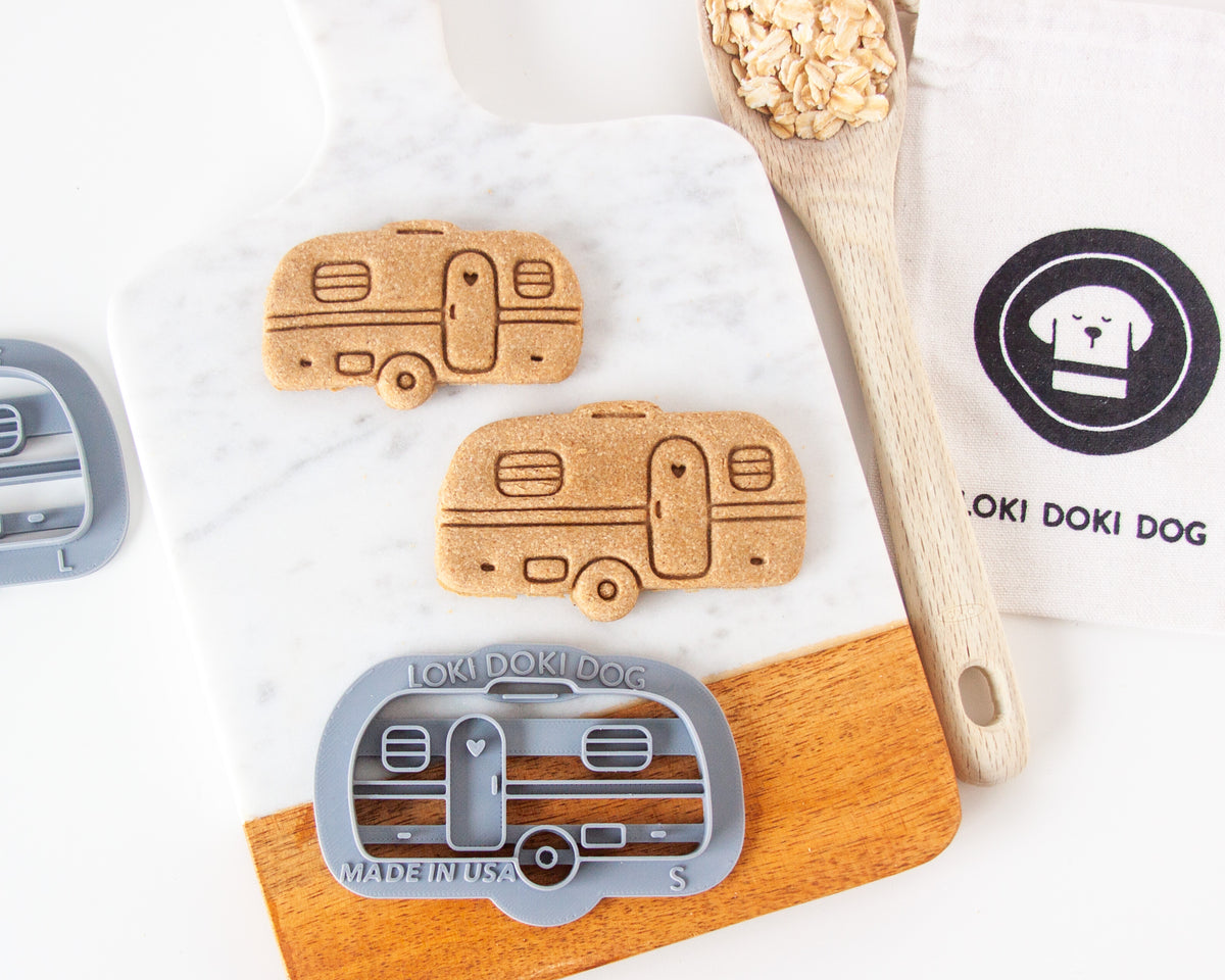 Travel Trailer Shaped Cookie Cutter – Loki Doki Dog