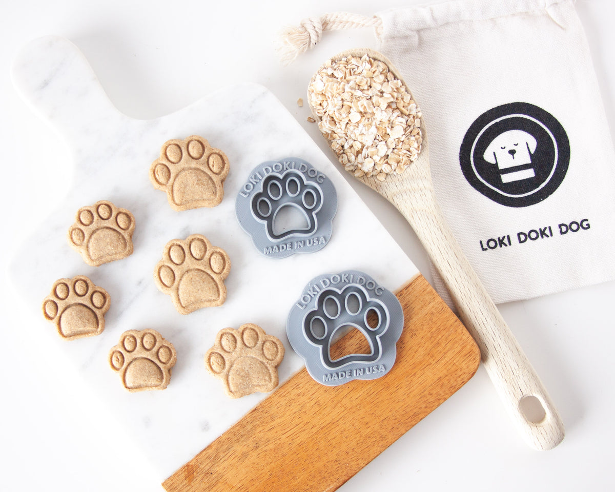 Extra Mini Paw Shaped Cookie Cutter – Loki Doki Dog